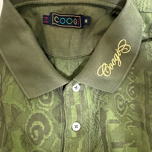 COOGI | Shirts | Coogi 3d Knit Polo | Poshmark
